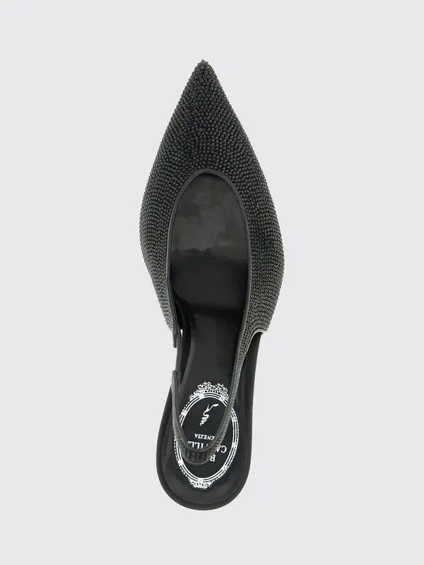 Rene Caovilla Embellished Slingback Pumps