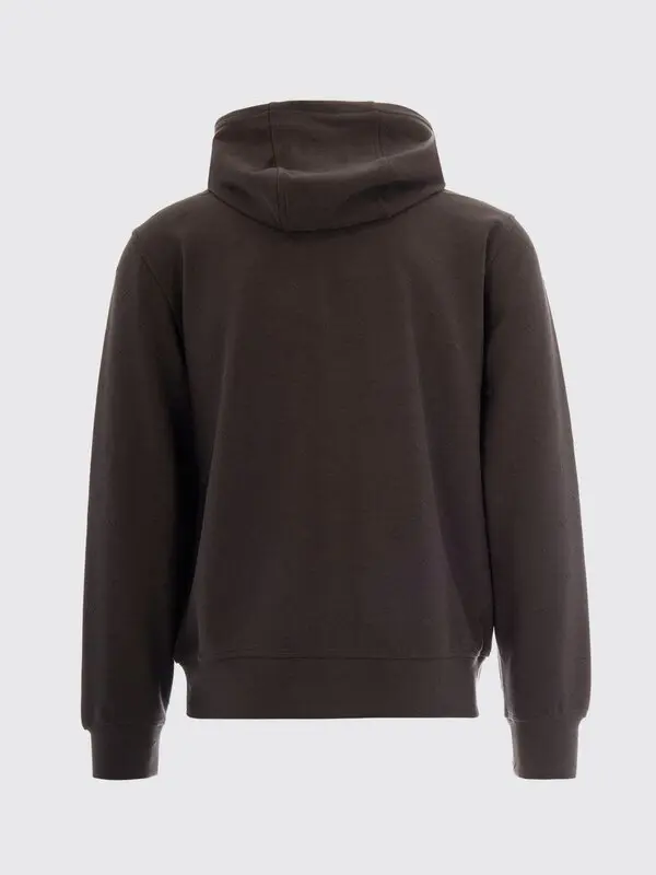 Emporio Armani Cotton Blend Hoodie - Grey