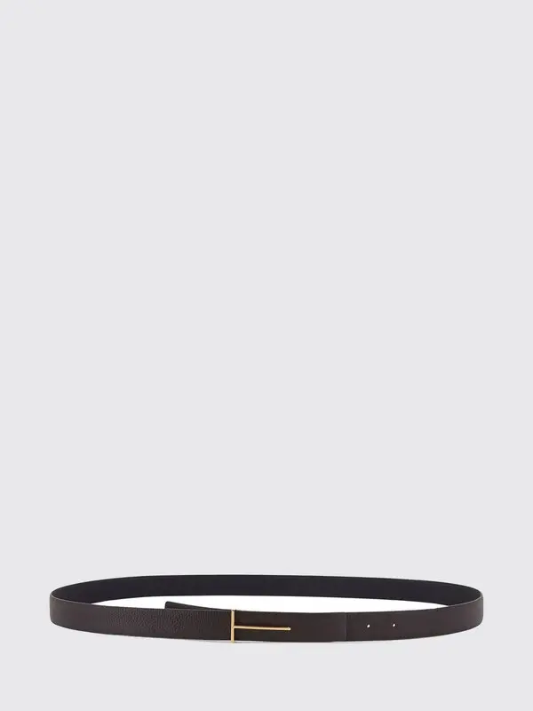 TOM FORD Hammered Leather Reversible Belt