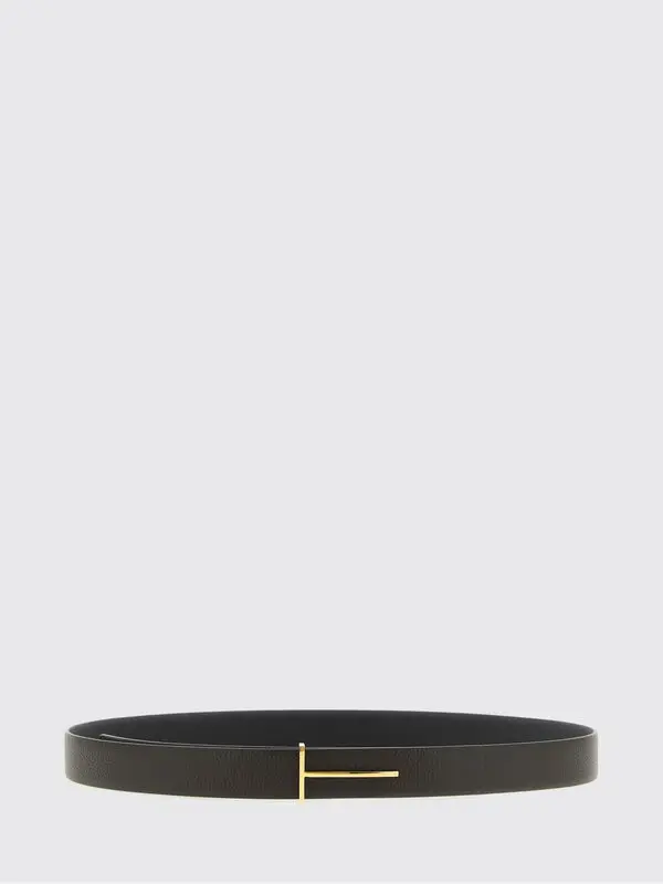 TOM FORD Hammered Leather Reversible Belt - Multicolor