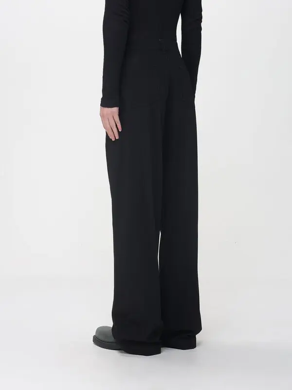 Rick Owens Wool Wide-leg Trousers