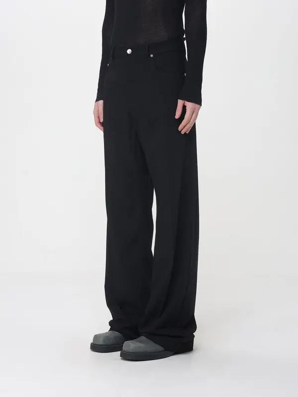 Rick Owens Wool Wide-leg Trousers