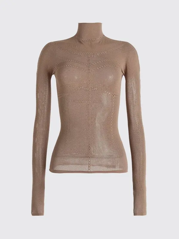 MARGHERITA MACCAPANI Second Skin Long Sleeve Top - Sand