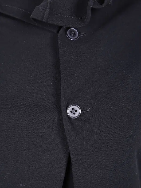 Y’s Long Sleeve Top With Button Detail