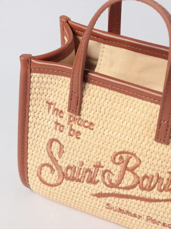 MC2 SAINT BARTH Vivian Woven Handbag