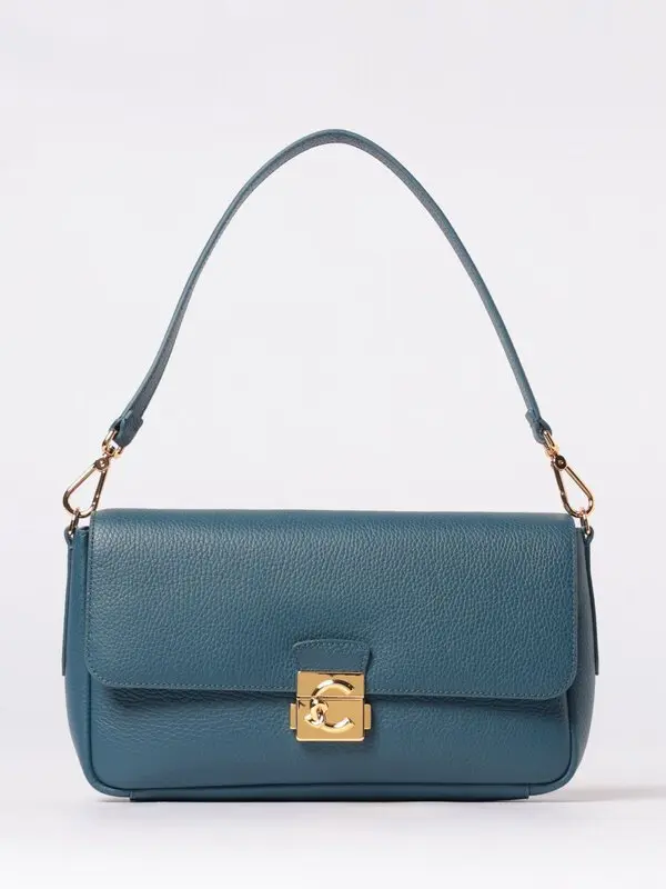 COCCINELLE Leather Shoulder Bag - Blue