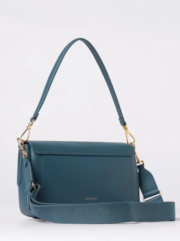 COCCINELLE Leather Shoulder Bag - Blue
