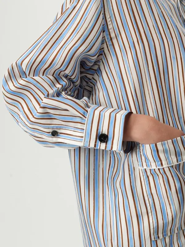 Bottega Veneta Striped Pajama Set