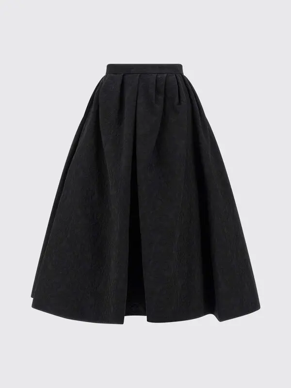 Carolina Herrera Pleated Midi Skirt