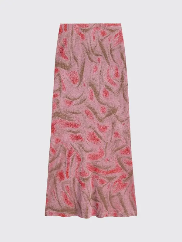 MARGHERITA MACCAPANI Patterned Viscose Pencil Skirt