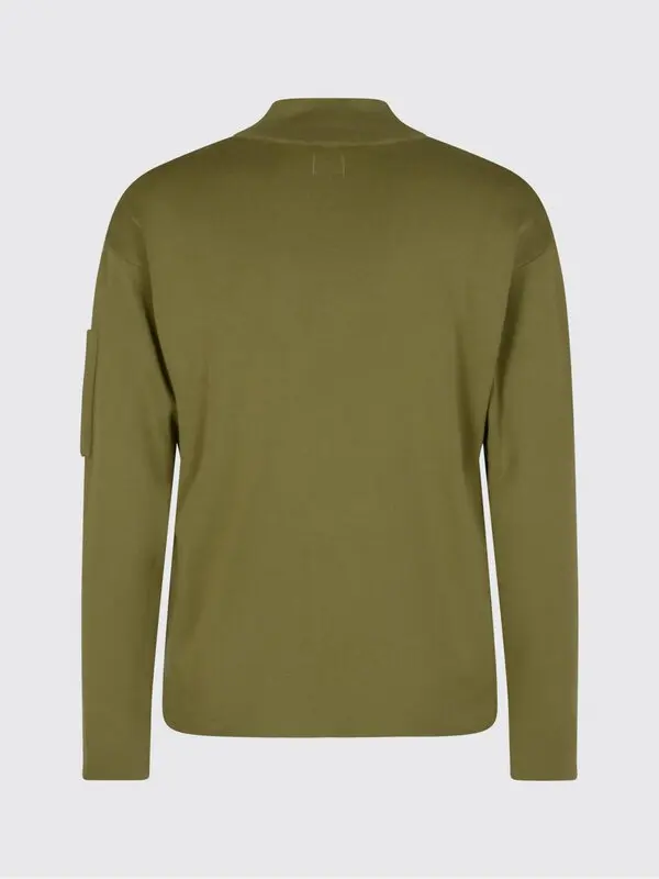 C.P. COMPANY Cotton Zip-up Cardigan - Green