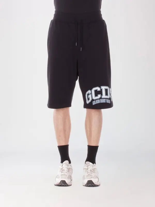 Gcds Cotton Jogging Shorts With Logo