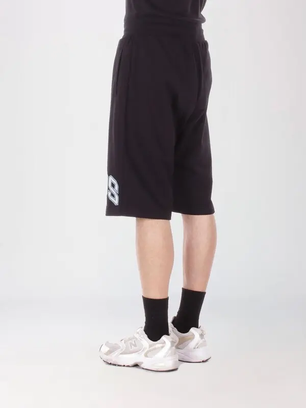 Gcds Cotton Jogging Shorts With Logo