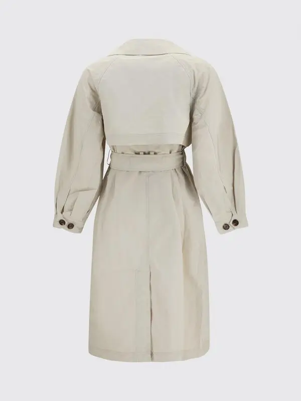 Barbour Layla Double-breasted Nylon Trench Coat