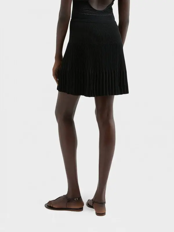 MARGHERITA MACCAPANI Pleated Mini Skirt