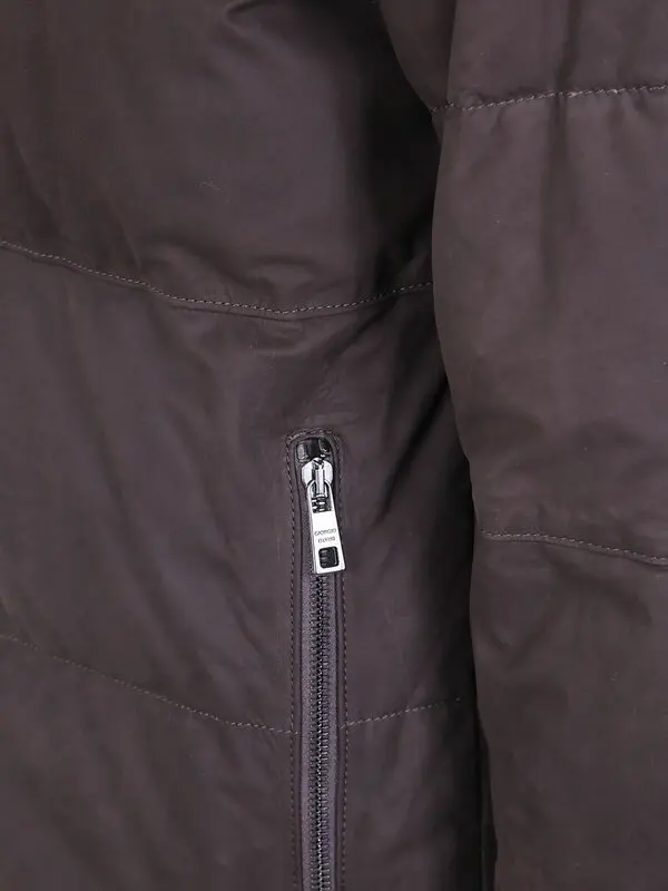 GIORGIO BRATO Quilted Hooded Jacket
