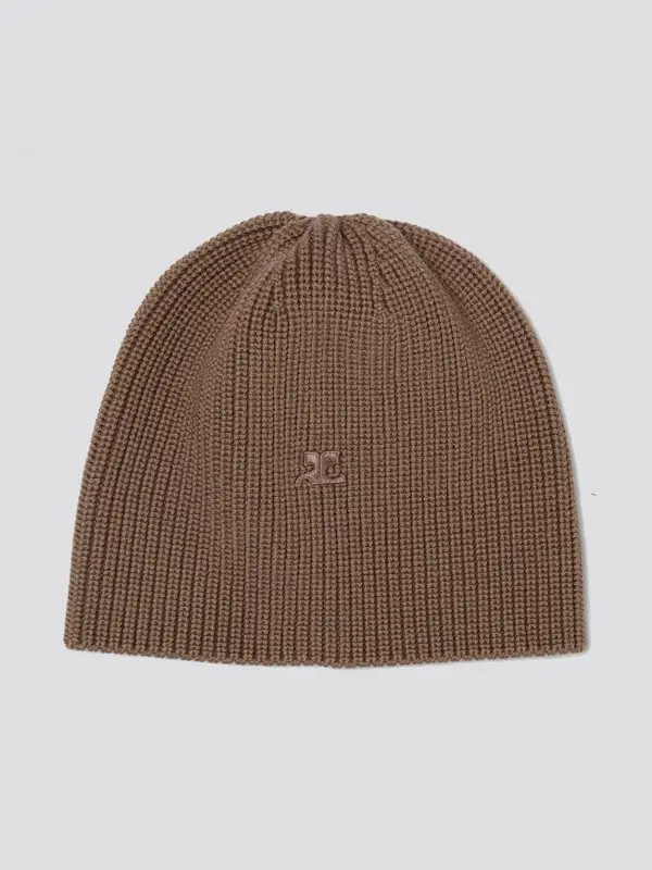 COURREGES Ribbed Beanie