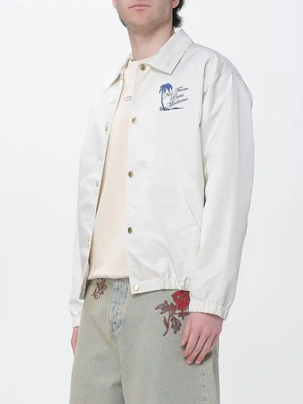 Drole De Monsieur Printed Nylon Shirt Jacket