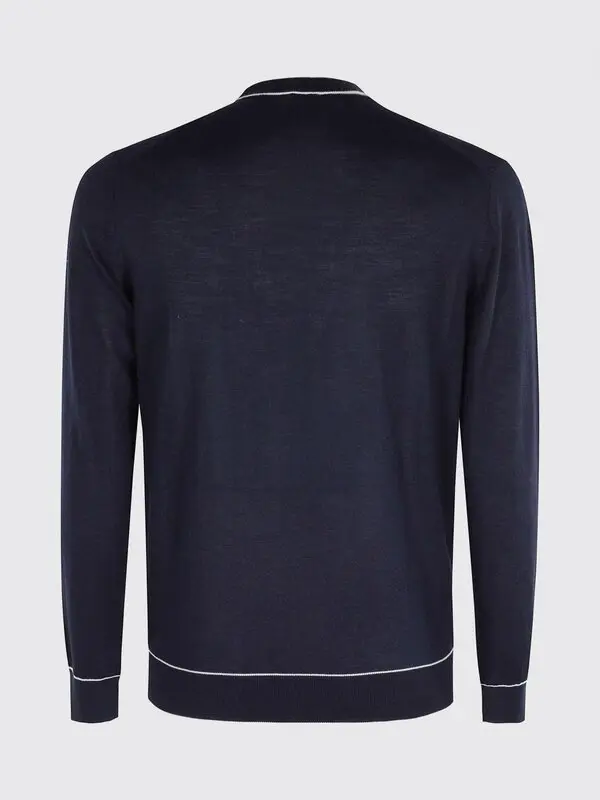 Eleventy Jumper With Contrast Piping