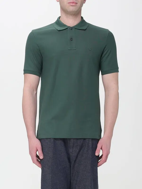 Emporio Armani Cotton Polo Shirt - Green