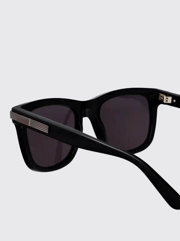 FERRAGAMO Rectangular Aviator Sunglasses In Acetate With Lettering Logo