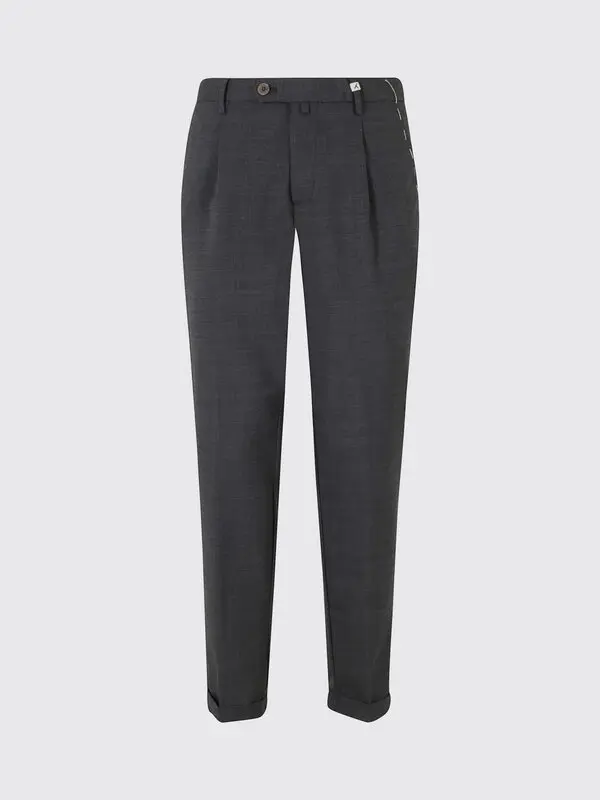 MYTHS Sartorial Wool Trousers - Charcoal