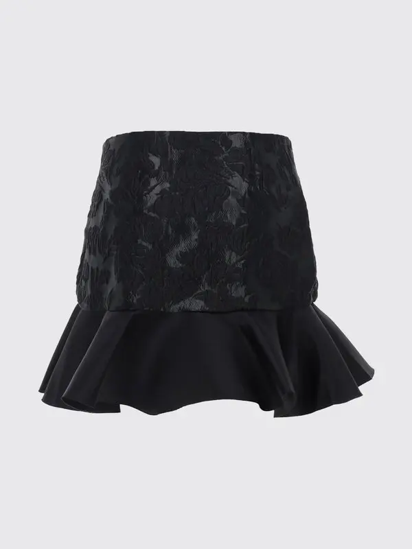 GANNI Crêpe Mini Skirt