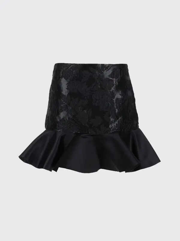 GANNI Crêpe Mini Skirt