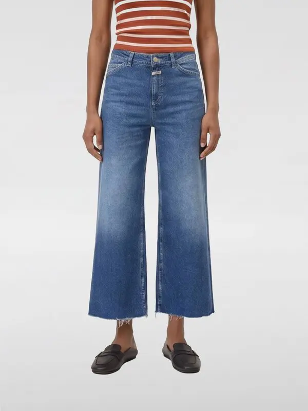 Closed High-rise Cropped Straight Leg Jeans