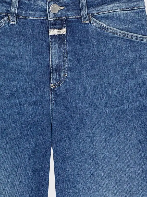 Closed High-rise Cropped Straight Leg Jeans