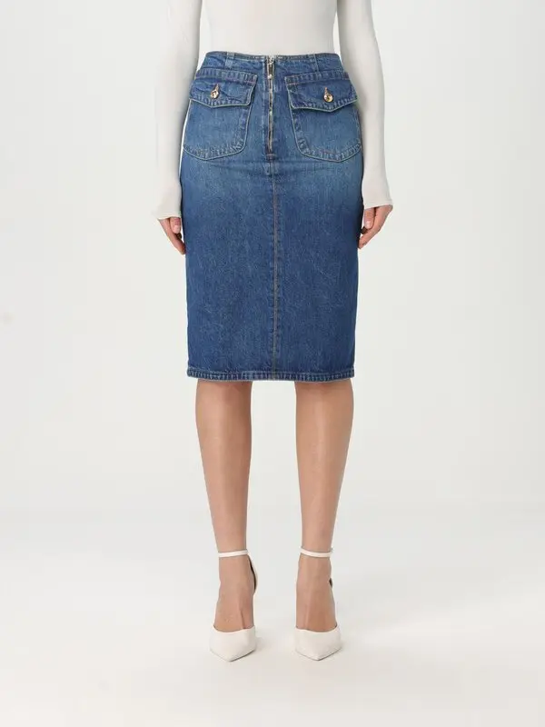 Elisabetta Franchi Denim Skirt