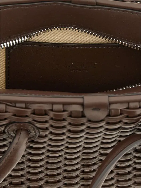 Jacquemus The Turismo Woven Leather Bag
