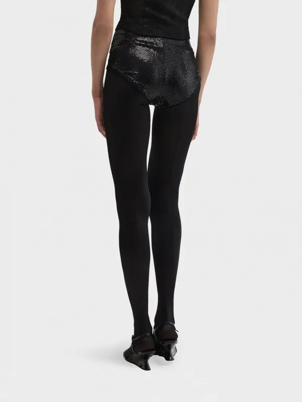 MARGHERITA MACCAPANI Sequin Polyamide Culotte Shorts