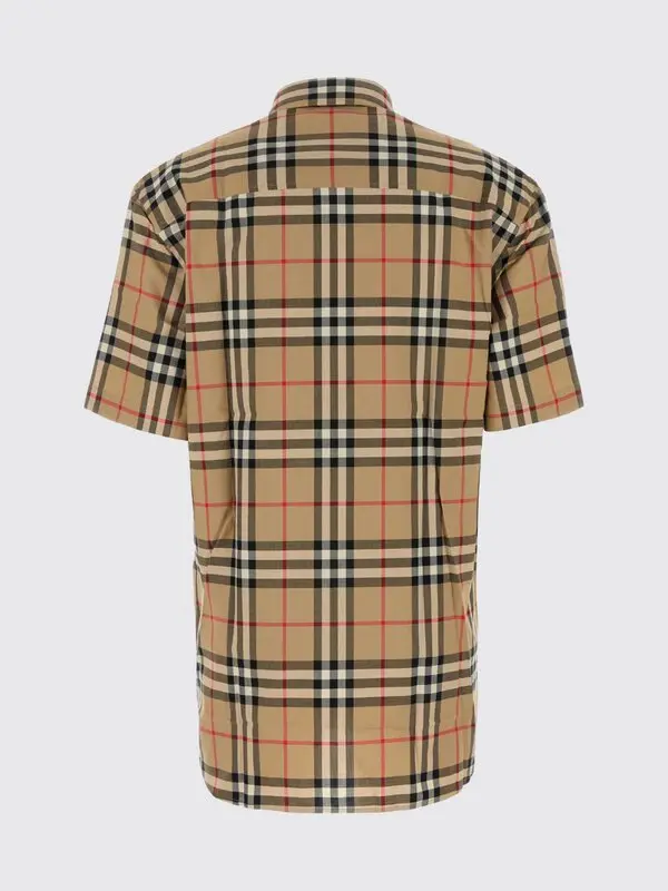 Burberry Check Cotton Casual Shirt