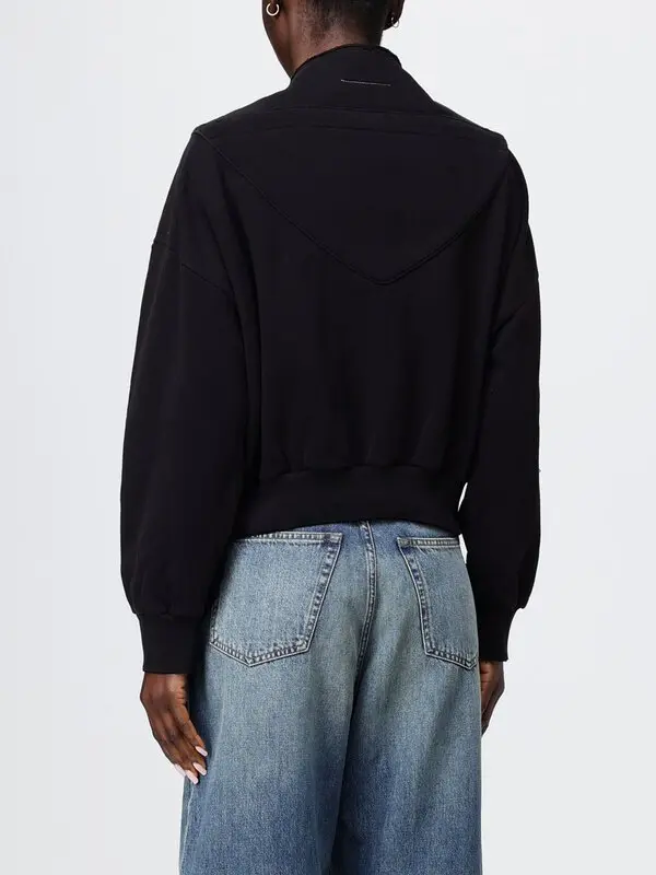 MAISON MARGIELA Cotton Hoodie - Black