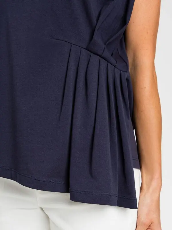 TWINSET Asymmetric Cotton Top