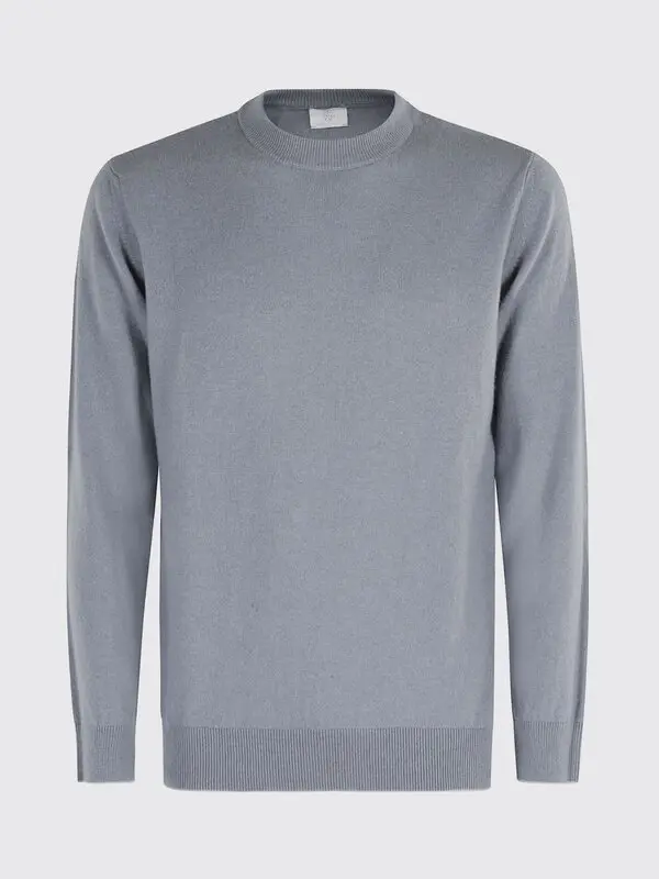 Eleventy Crew Neck Jumper - Grey