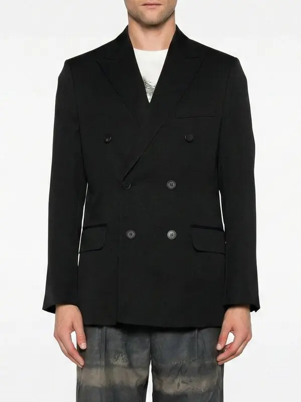 GOLDEN GOOSE Double Breasted Blazer - Black