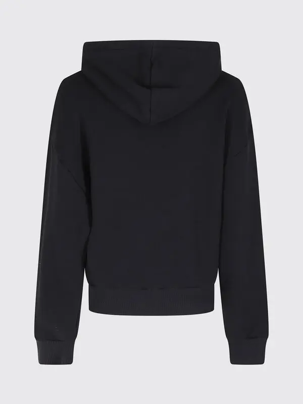 AUTRY Cotton Hooded Sweatshirt - Black
