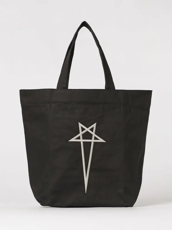 Rick Owens Cotton Canvas Tote Bag