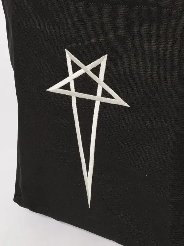 Rick Owens Cotton Canvas Tote Bag