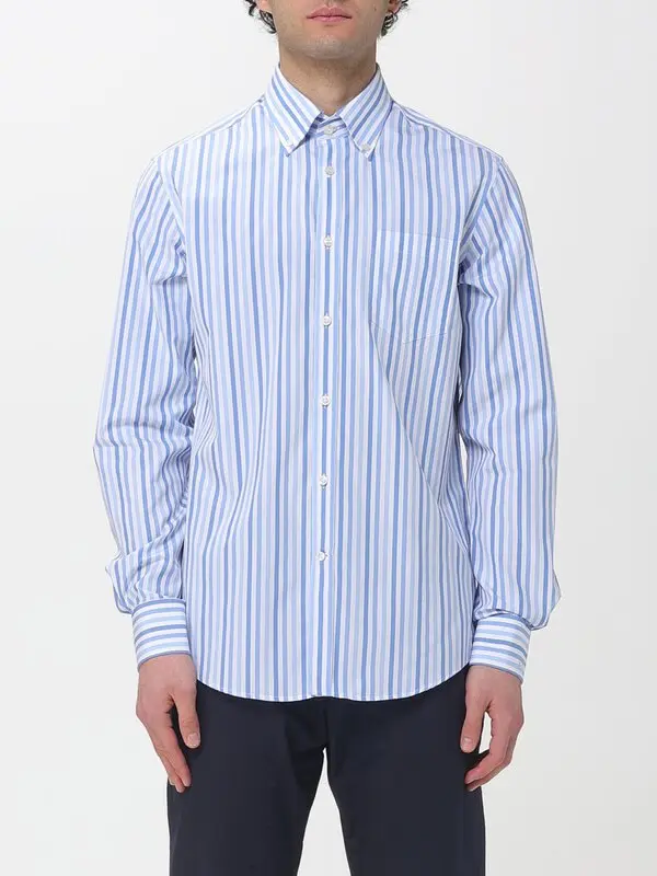 Paul & Shark Striped Cotton Shirt - Multicolor