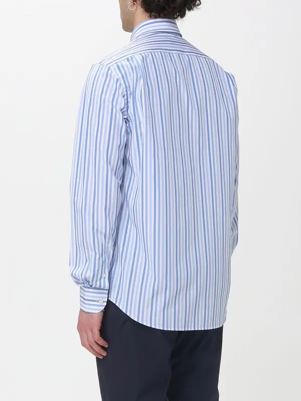 Paul & Shark Striped Cotton Shirt - Multicolor