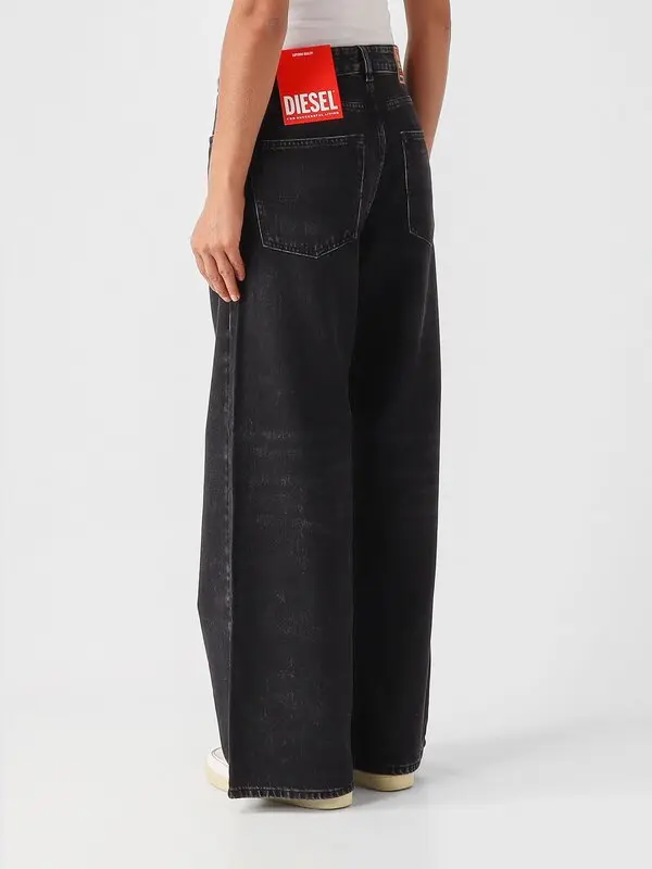 DIESEL® Wash Wide-leg Jeans