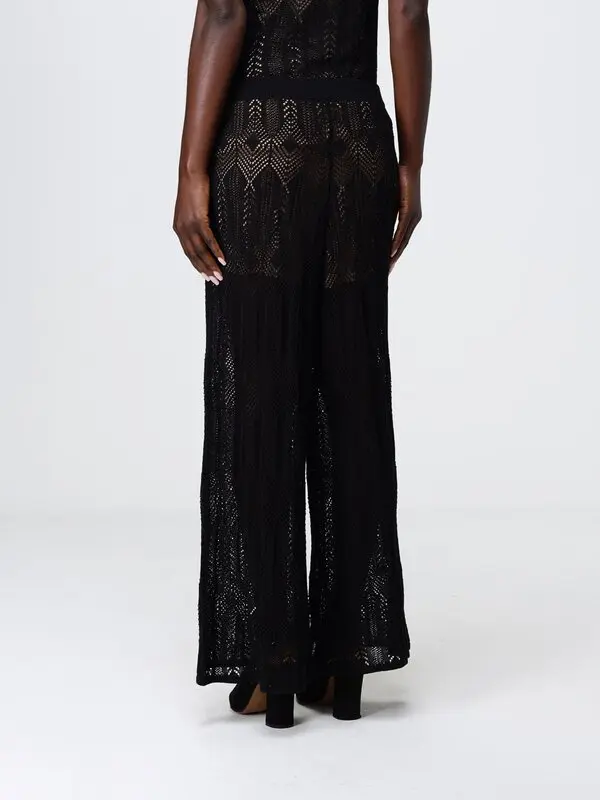Liu Jo Cotton Blend Flared Trousers