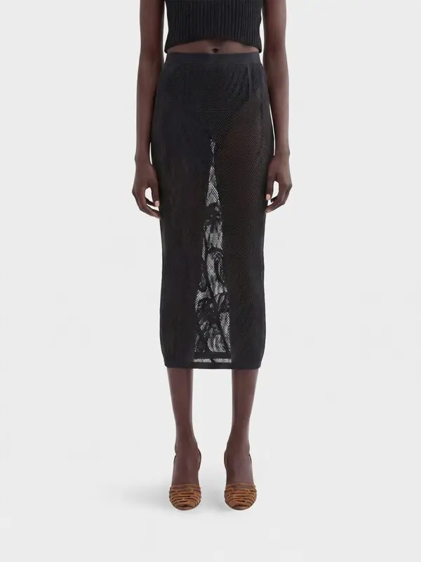 MARGHERITA MACCAPANI Econyl® Mesh Pencil Skirt