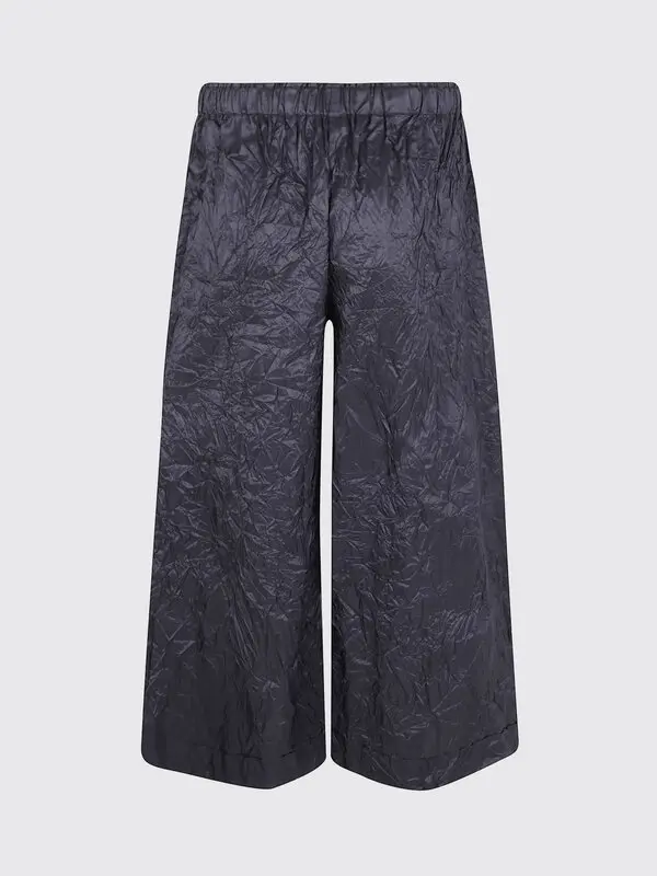 DANIELA GREGIS Crinkled Wide-leg Trousers