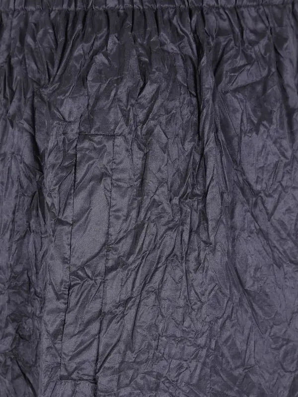 DANIELA GREGIS Crinkled Wide-leg Trousers