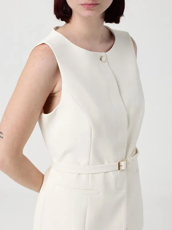 Liu Jo Crepe Vest With Belt