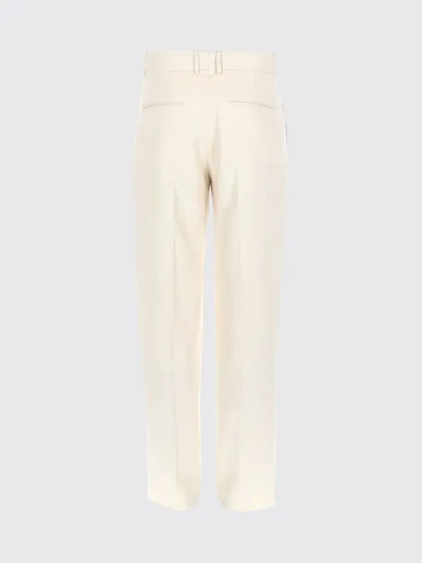 Drole De Monsieur Tailored Stretch Viscose Crêpe Trousers